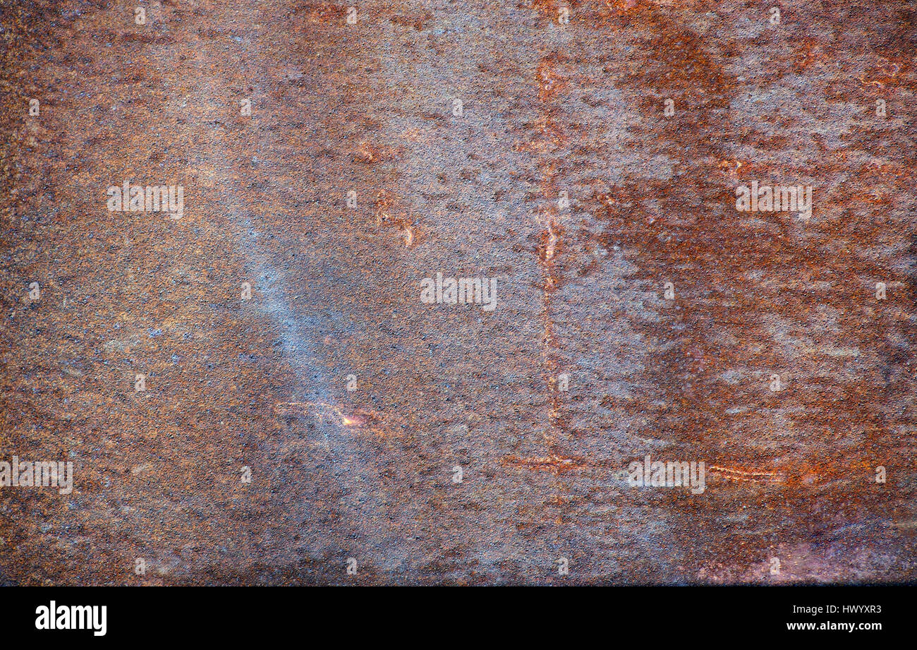 Rusty metal surface background of an old industrial plate Stock Photo ...