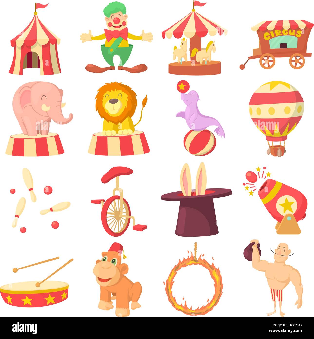 Circus lion magic hat Cut Out Stock Images & Pictures - Alamy