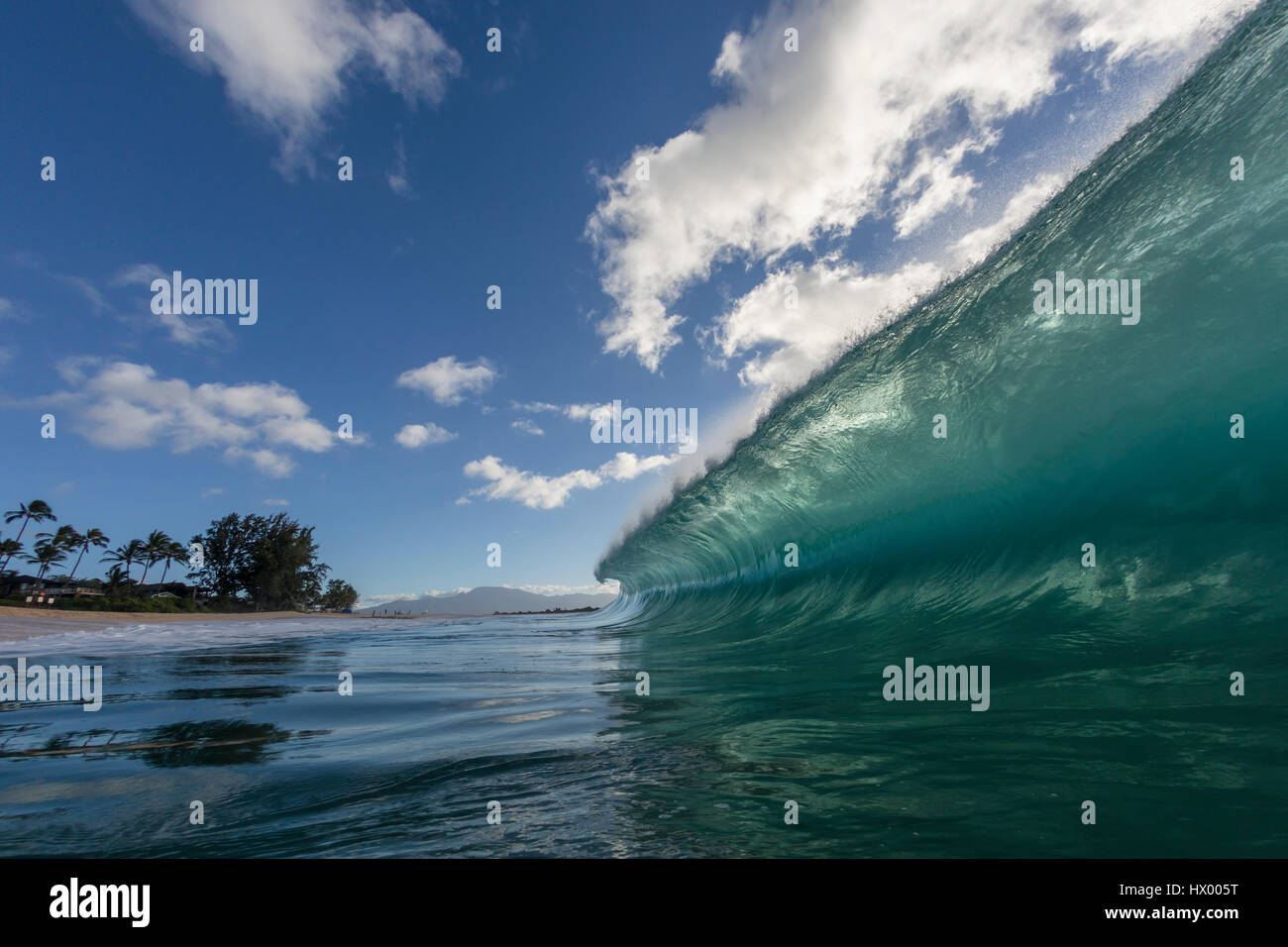 Pounding wave hi-res stock photography and images - Alamy