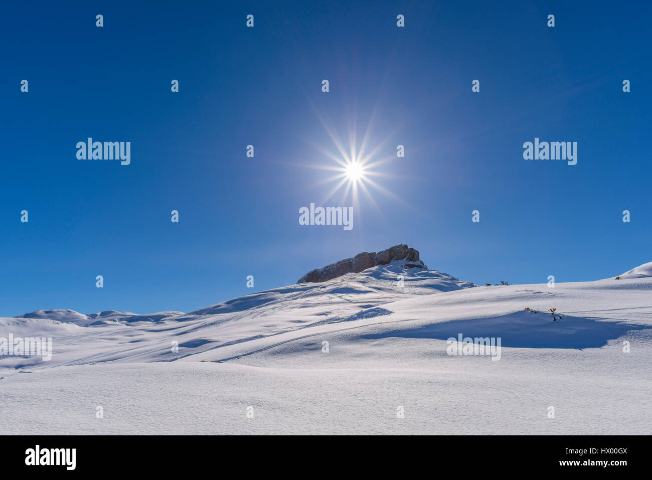 Allgaeu Alps, Austrian-German border, Gottesacker and Hoher Ifen in ...