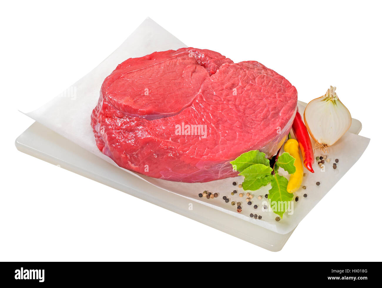 Raw roast beef meat hi-res stock photography and images - Alamy
