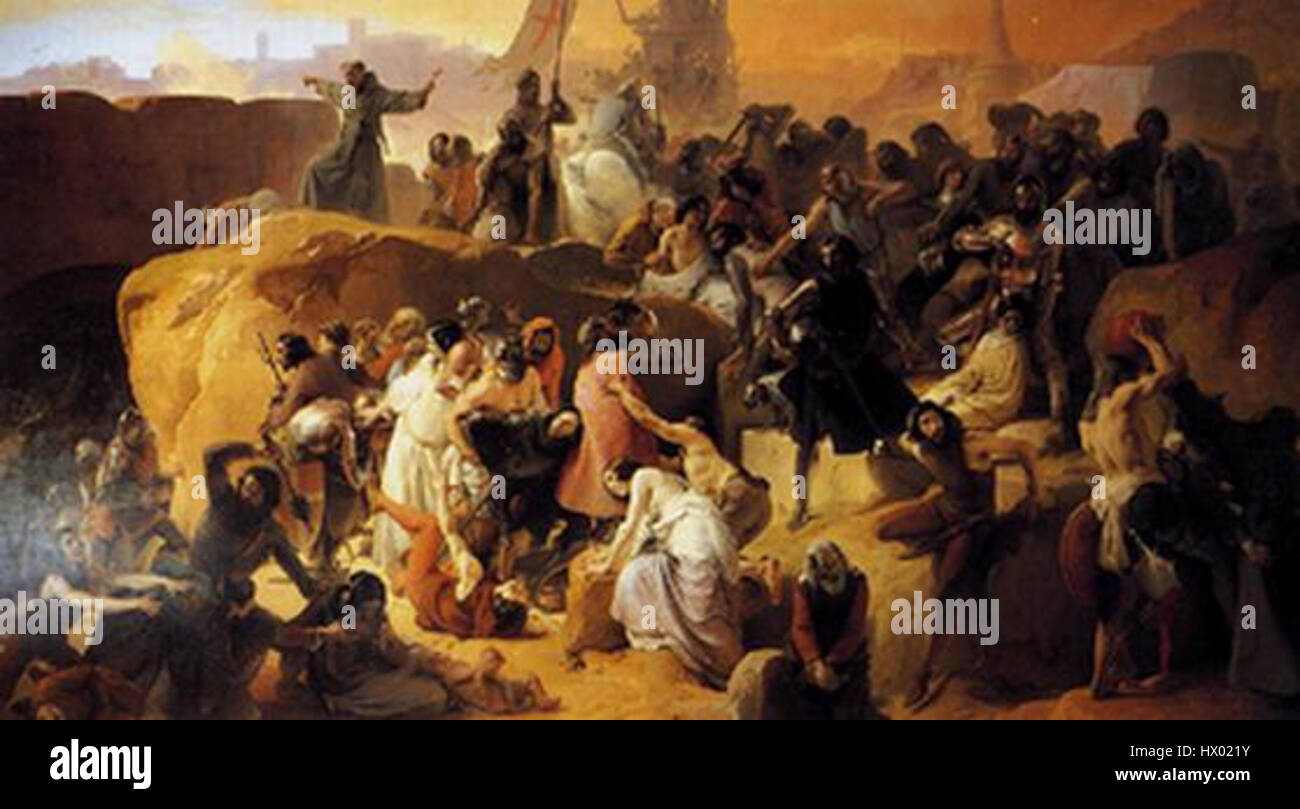 Battle of hattin painting hi-res stock photography and images - Alamy