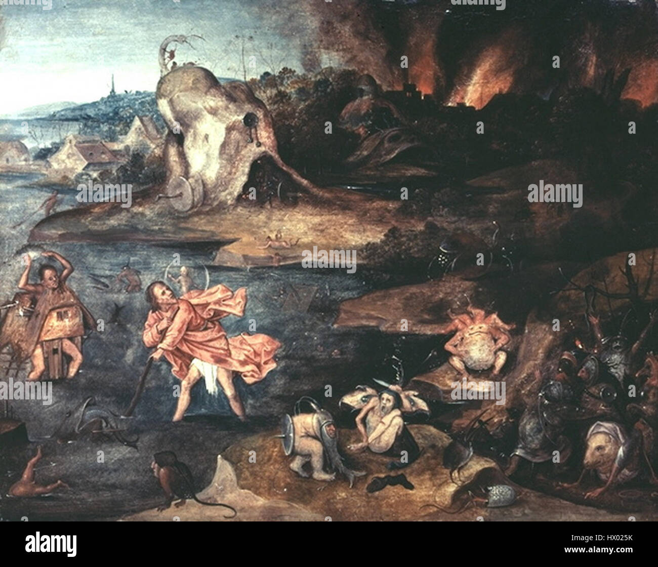 This work, attributed to a follower of the famous Dutch artist ...