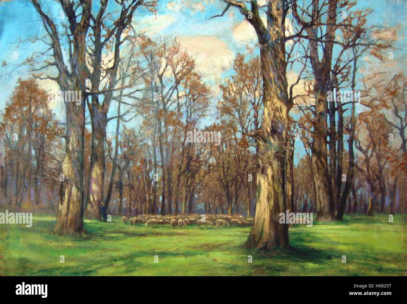 Ferdinand Dubovy Haj is a painting by the artist Engelmuller, capturing ...