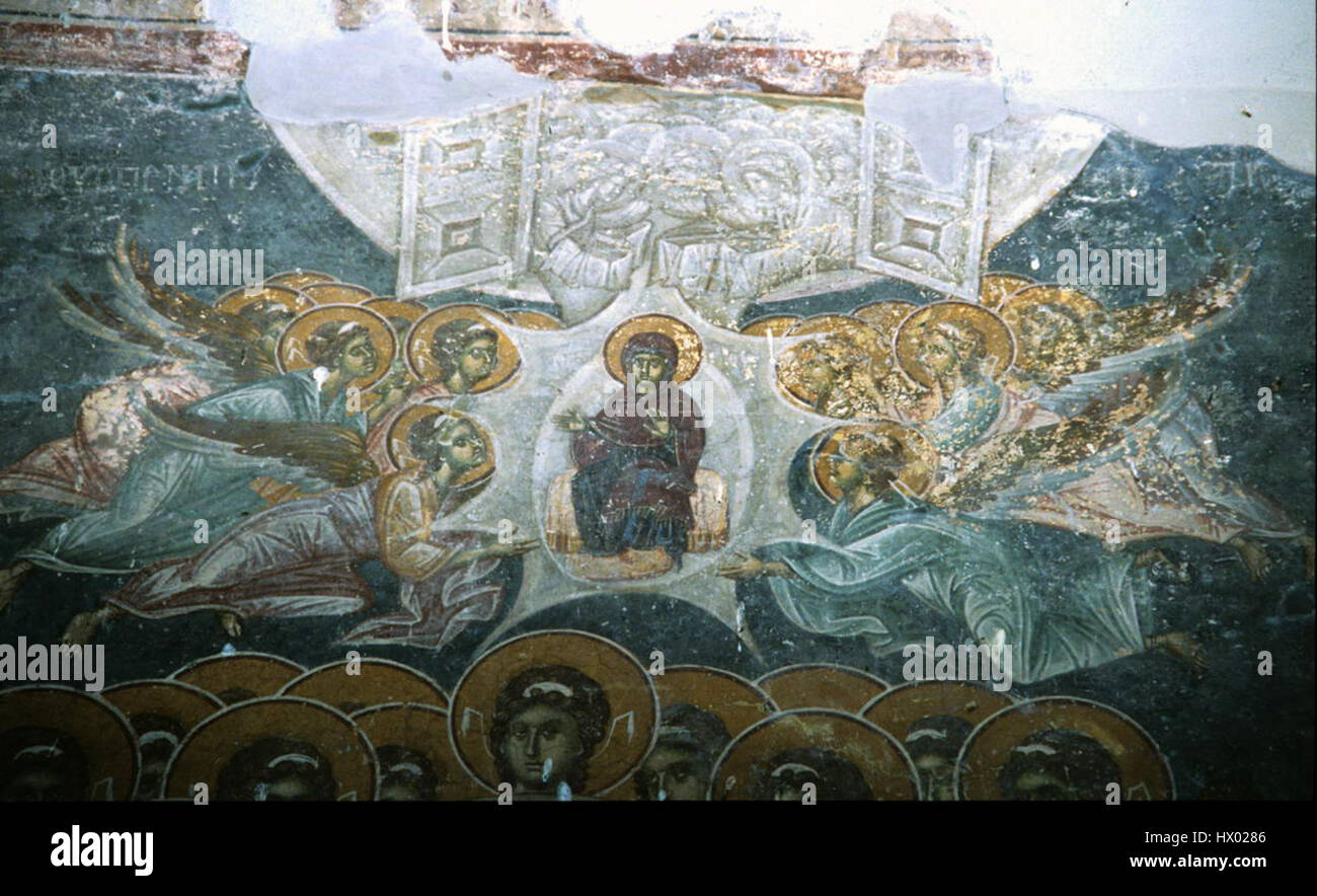 These frescoes from St. Nikita Church in Banjani are renowned for their ...