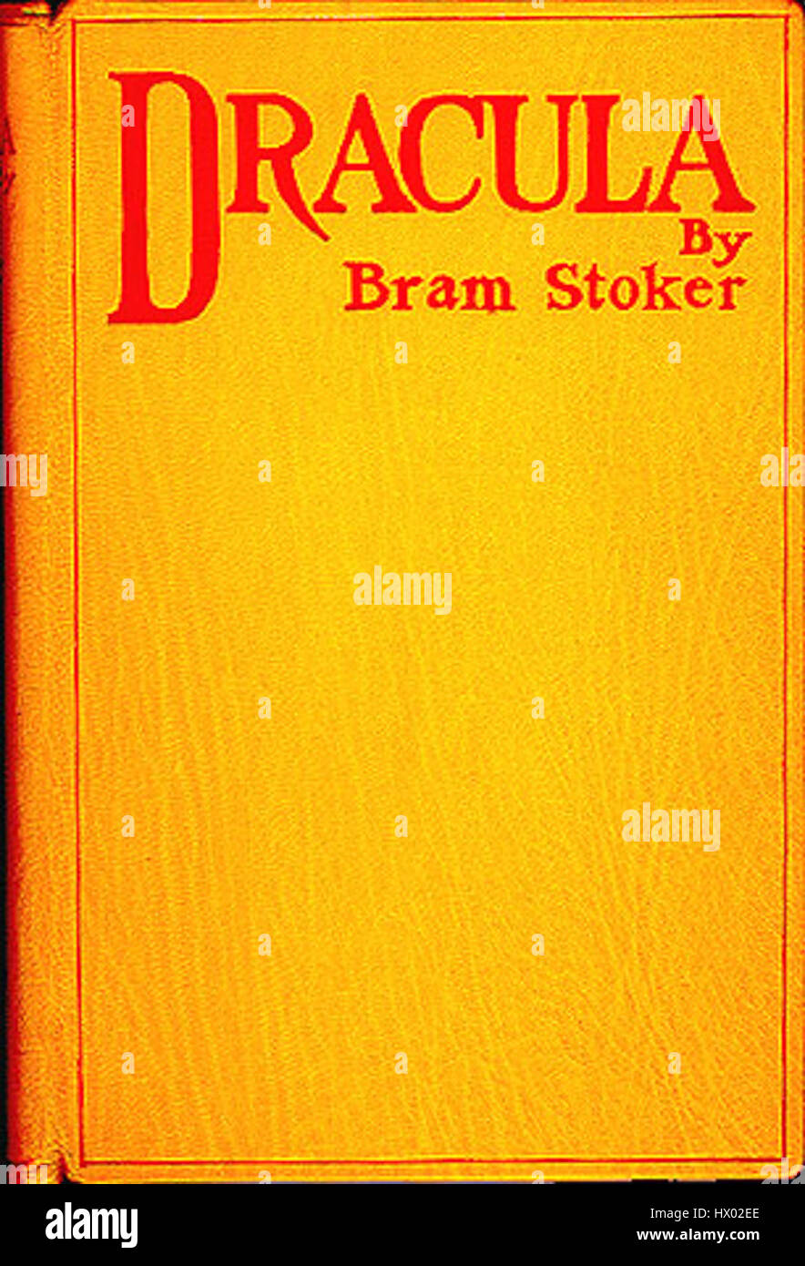 The first edition of 'Dracula' by Bram Stoker, published in 1897, is a landmark work in Gothic ...