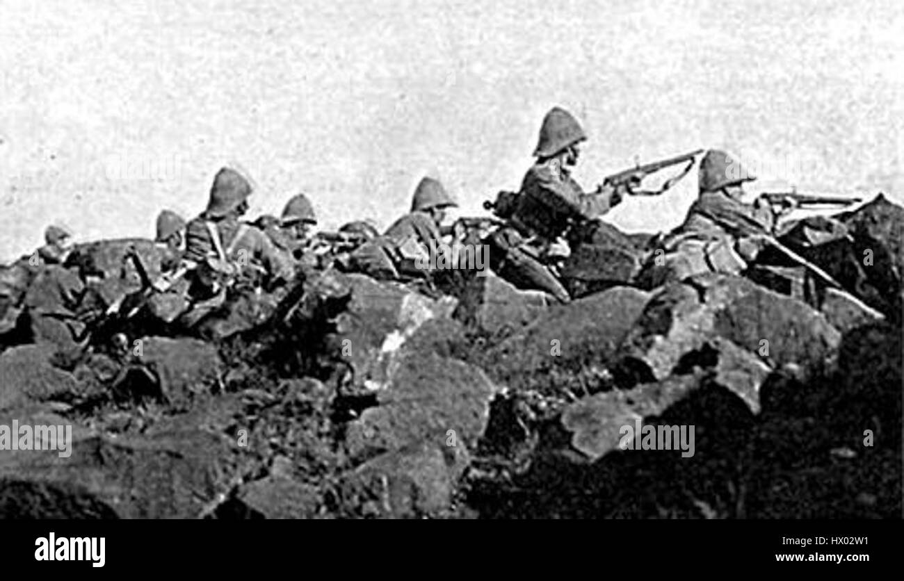 The Devonshire Regiment's role in the Battle of Ladysmith during the ...