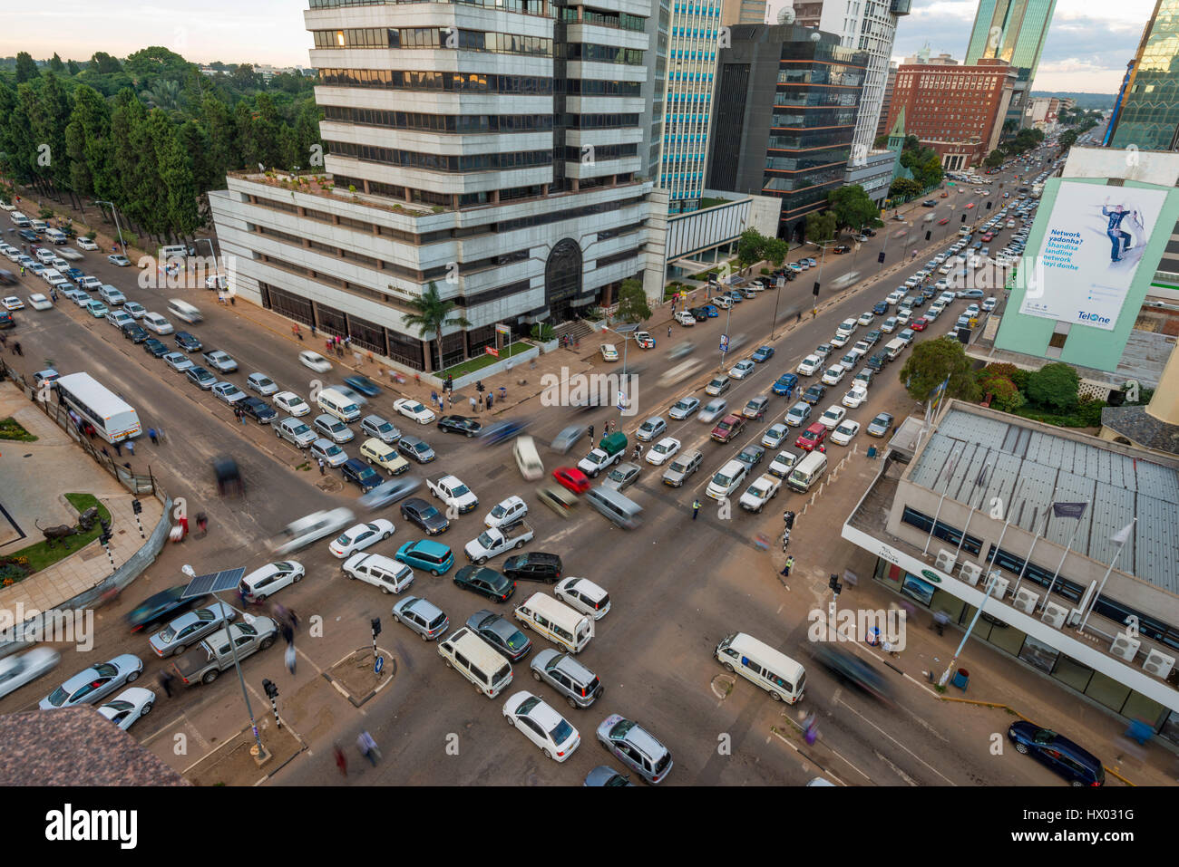Harare is the capital city of Zimbabwe Stock Photo - Alamy