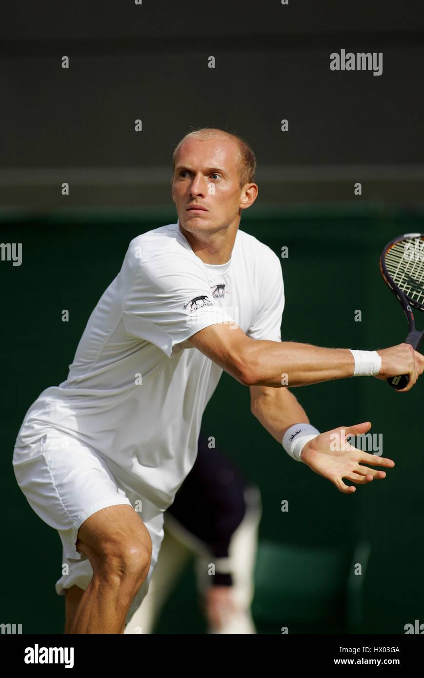 NIKOLAY DAVYDENKO RUSSIA WIMBLEDON LAWN TENNIS CLUB LONDON ENGLAND 28 ...