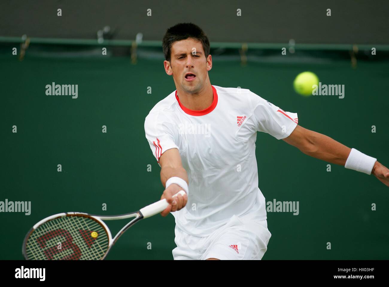 NOVAK DJOKOVIC SERBIA WIMBLEDON LAWN TENNIS CLUB LONDON ENGLAND 28 June ...