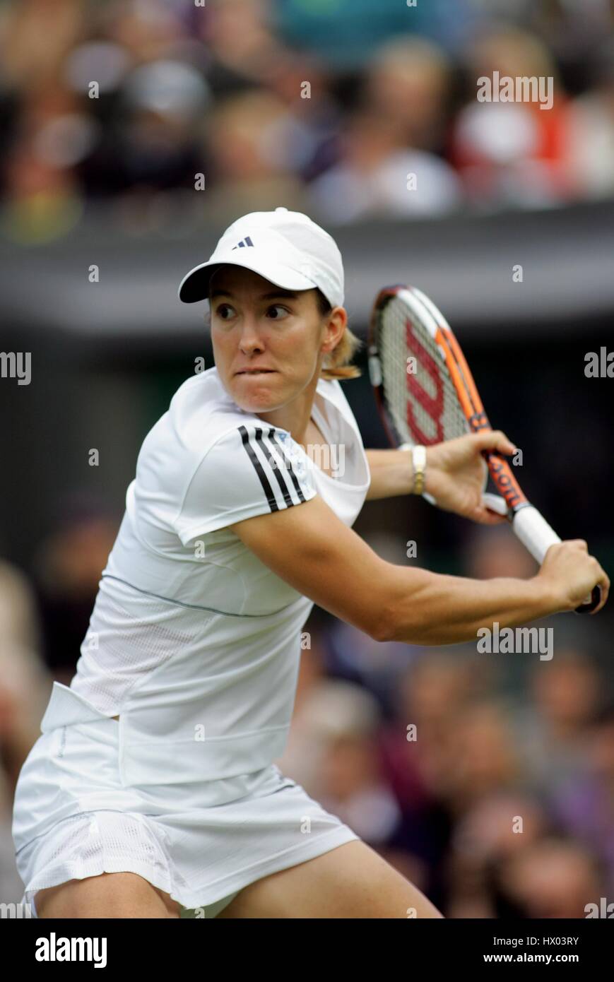 JUSTINE HENIN BELGIUM WIMBLEDON LAWN TENNIS CLUB LONDON ENGLAND 27 June ...
