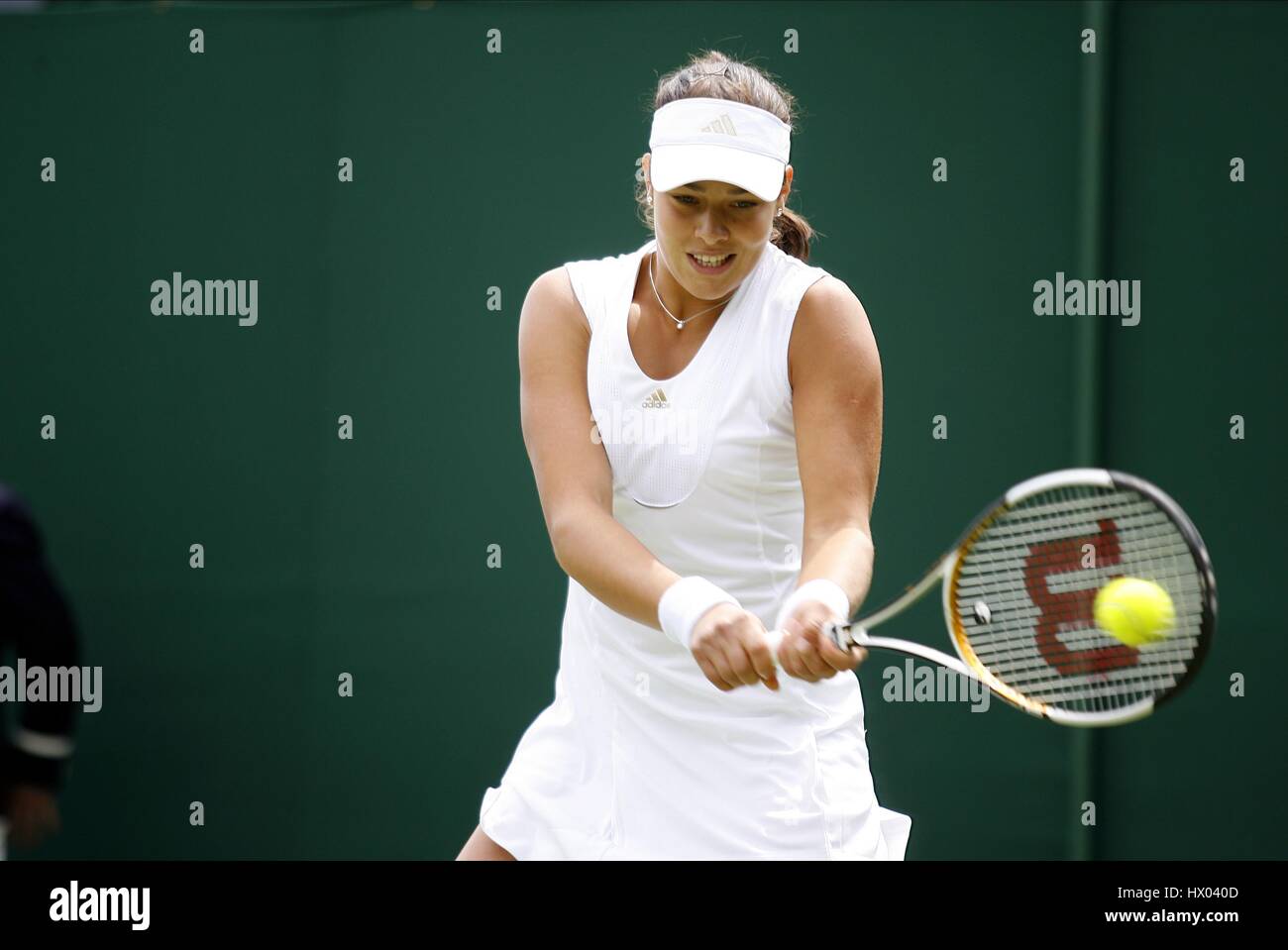 ANA IVANOVIC SERBIA WIMBLEDON LAWN TENNIS CLUB LONDON ENGLAND 27 June ...