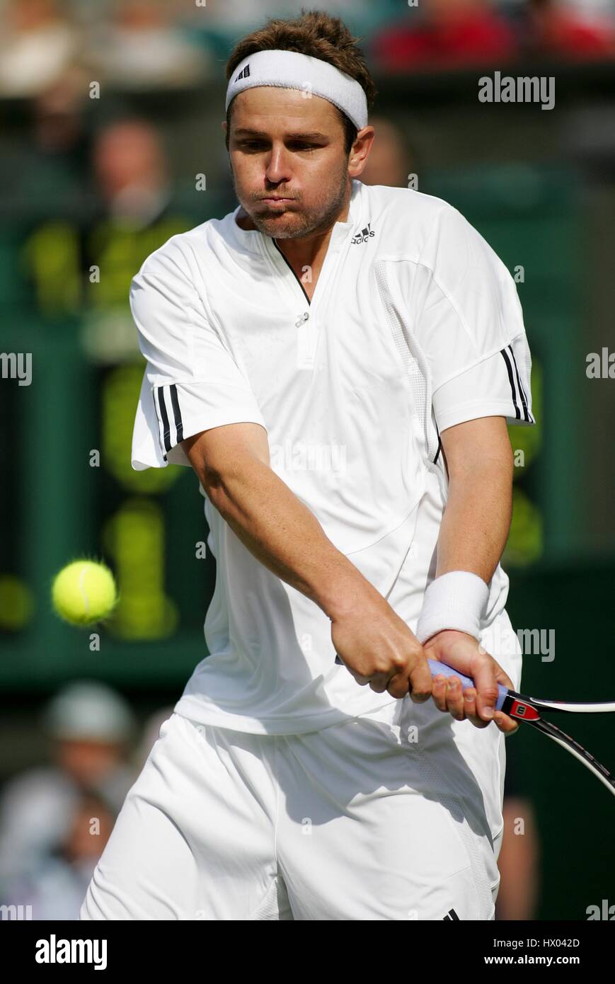 MARDY FISH USA WIMBLEDON LAWN TENNIS CLUB LONDON ENGLAND 26 June 2007 ...