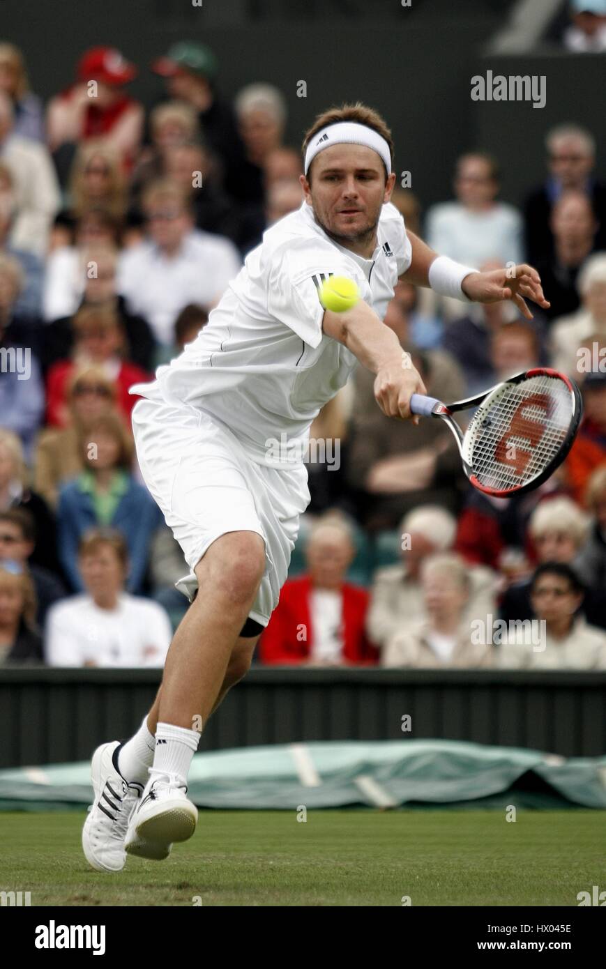 MARDY FISH USA WIMBLEDON LAWN TENNIS CLUB LONDON ENGLAND 26 June 2007 ...