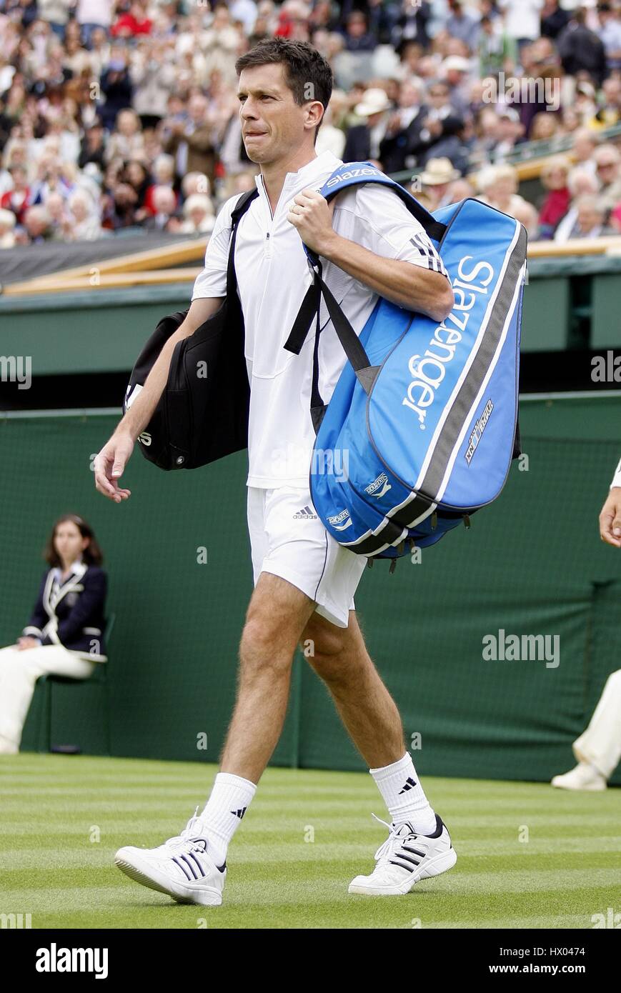 TIM HENMAN GREAT BRITAIN WIMBLEDON LAWN TENNIS CLUB LONDON ENGLAND 26 ...