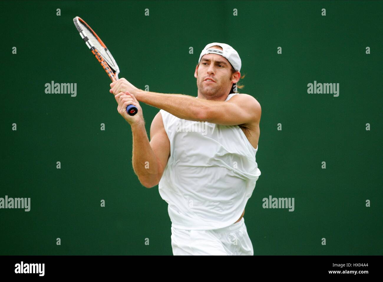 ROBBY GINEPRI USA WIMBLEDON LAWN TENNIS CLUB LONDON ENGLAND 25 June ...