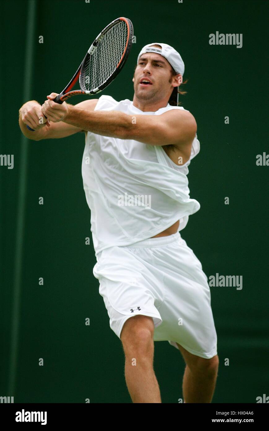 ROBBY GINEPRI USA WIMBLEDON LAWN TENNIS CLUB LONDON ENGLAND 25 June ...