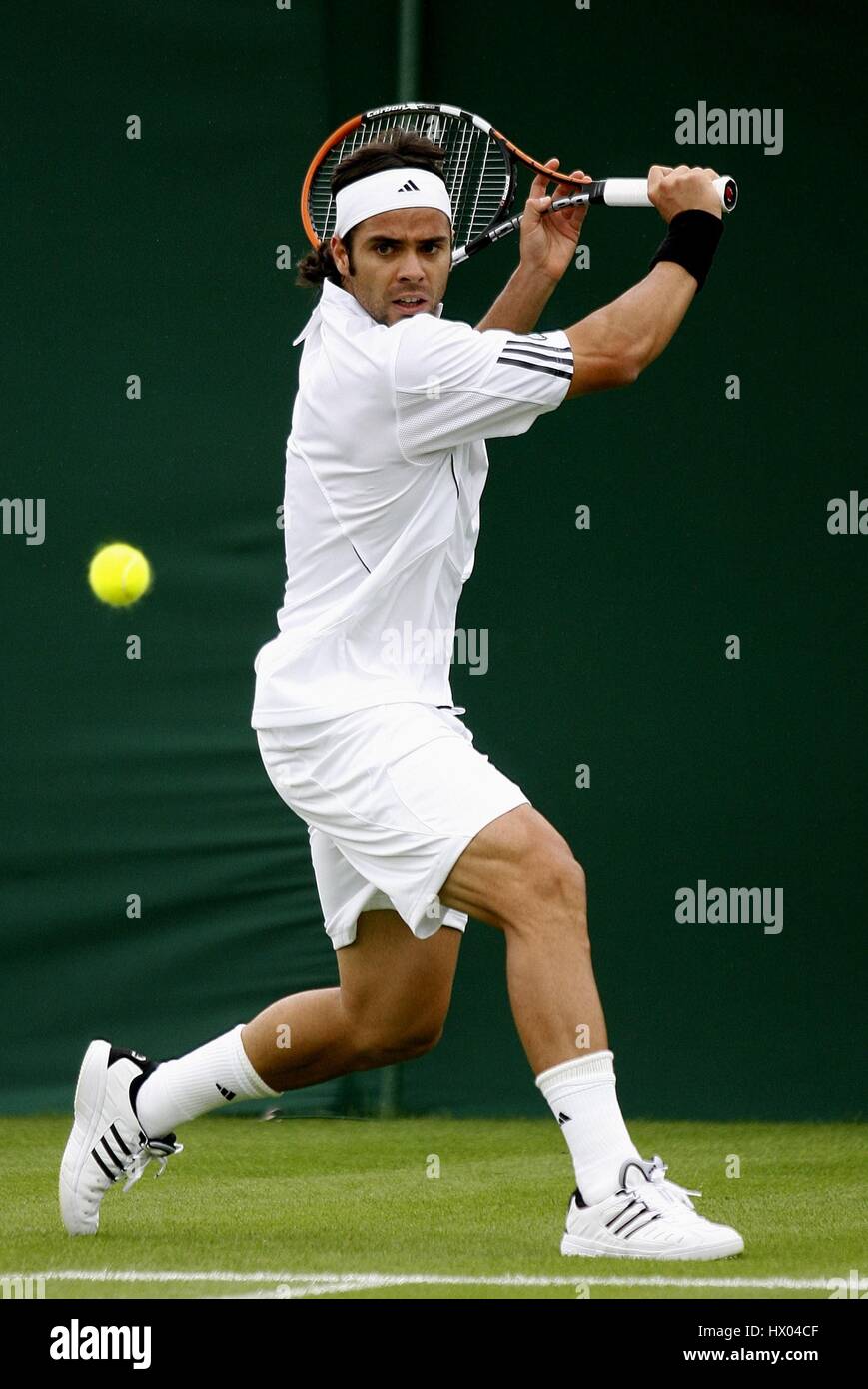 FERNANDO GONZALEZ CHILE WIMBLEDON LAWN TENNIS CLUB LONDON ENGLAND 25 ...
