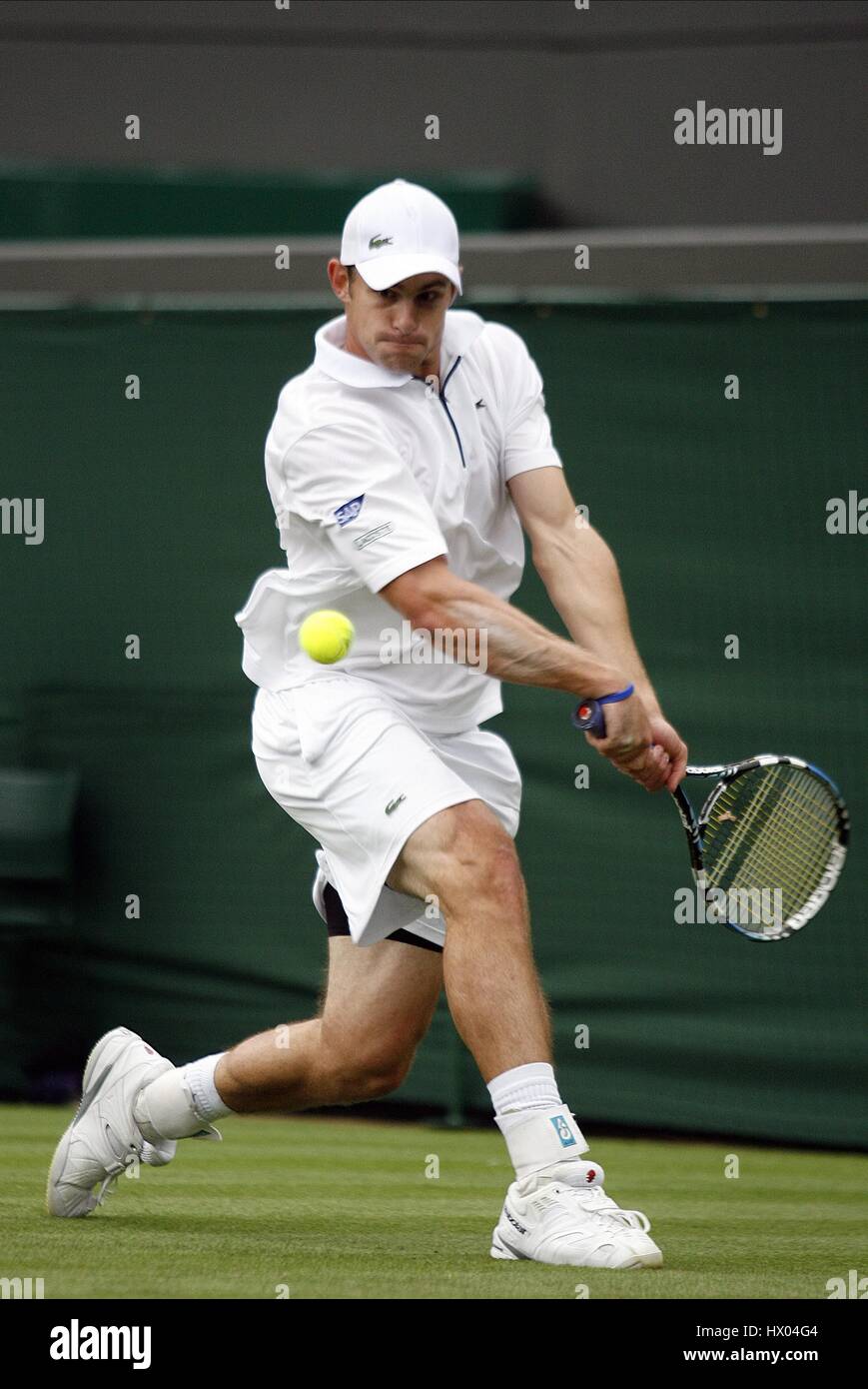 ANDY RODDICK USA WIMBLEDON LAWN TENNIS CLUB LONDON ENGLAND 25 June 2007 ...
