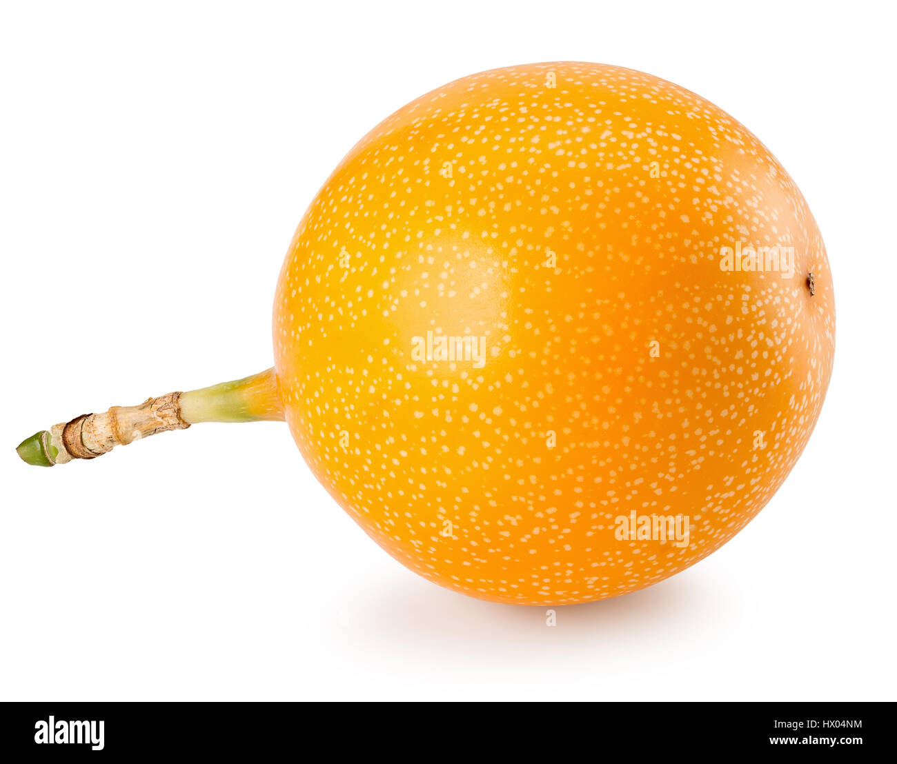 sweet granadilla or grenadia isolated on the white background Stock ...