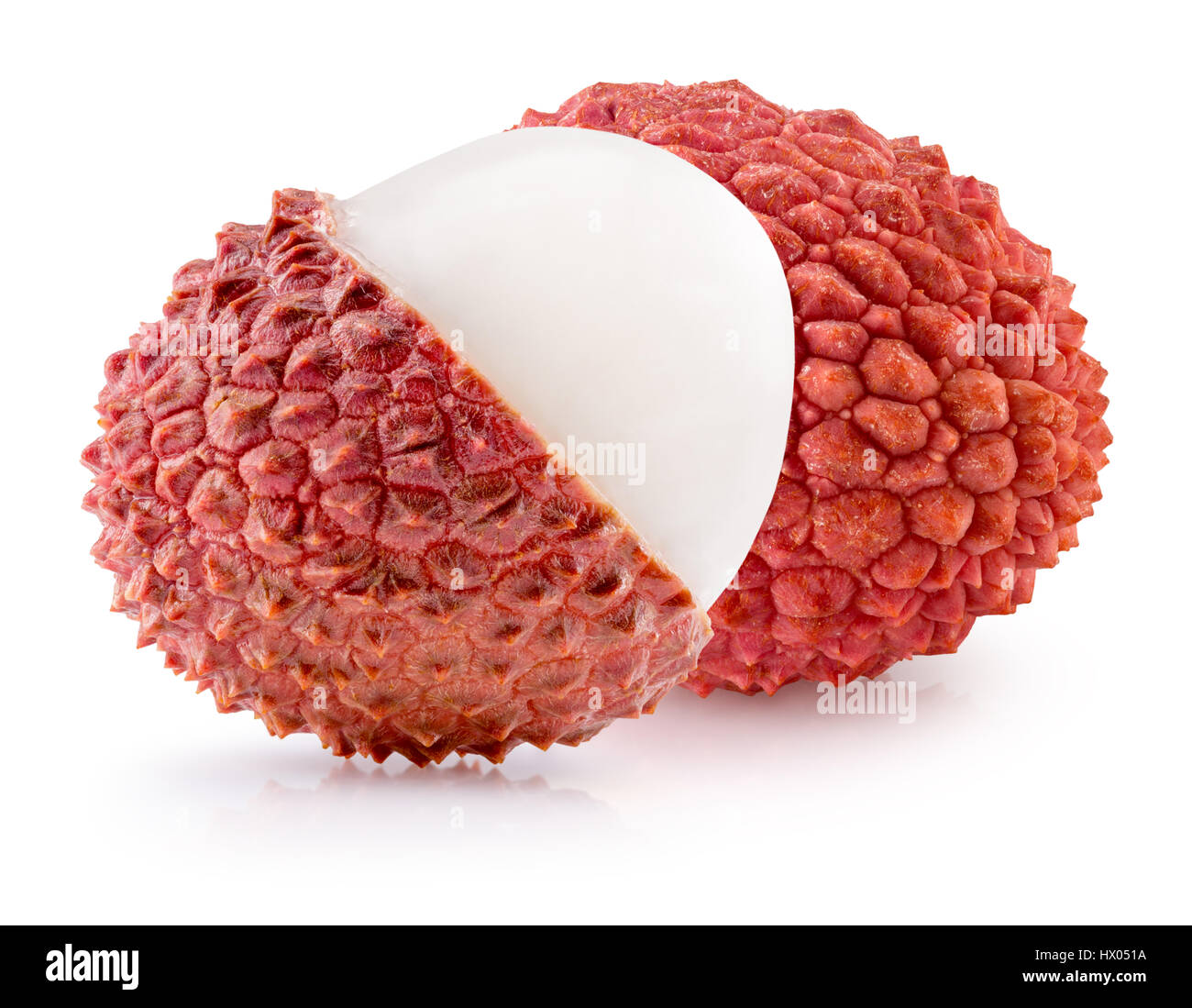 lychee isolated on the white background Stock Photo - Alamy