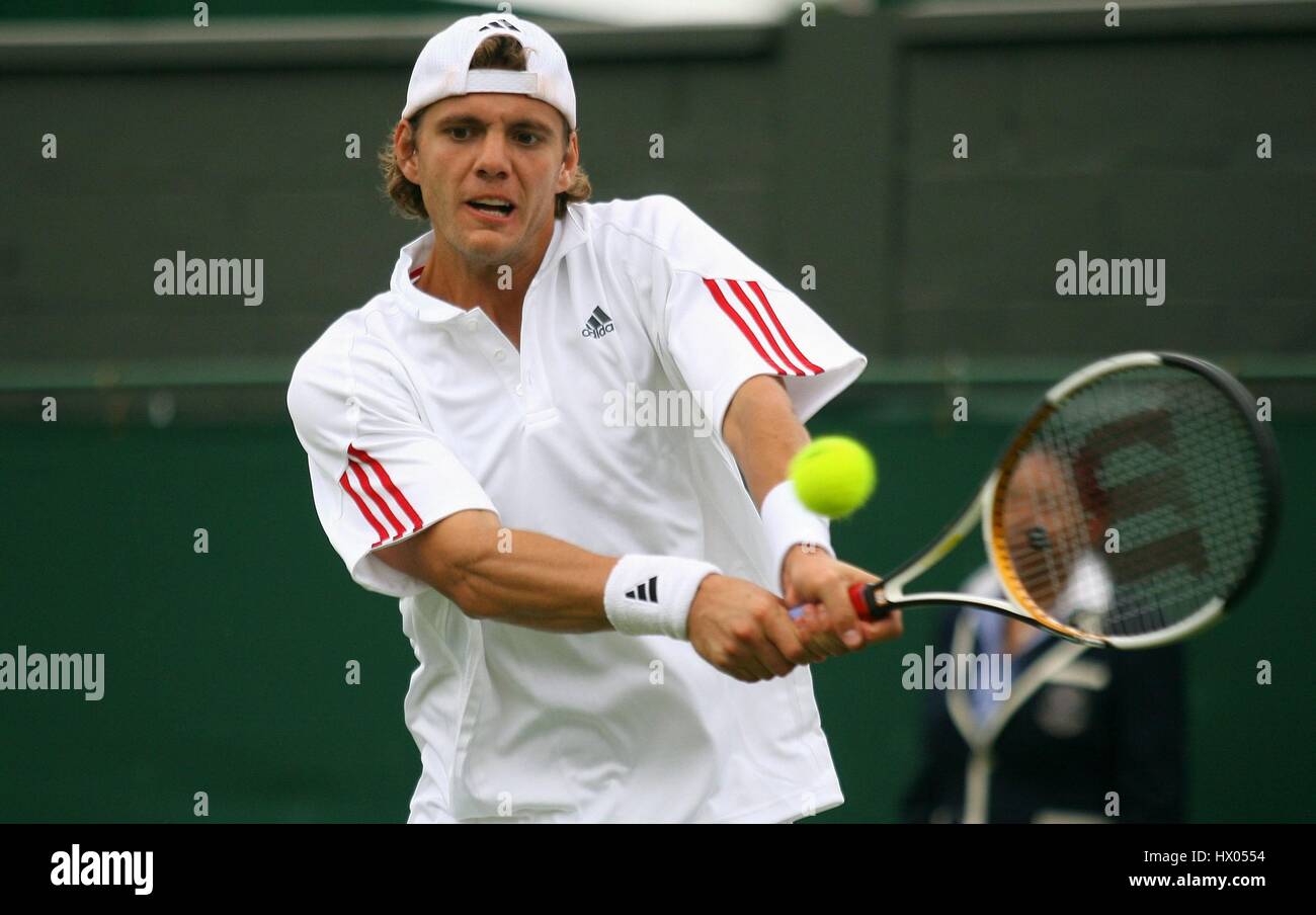 PAUL-HENRI MATHIEU FRANCE WIMBLEDON SW19 LONDON ENGLAND 27 June 2006 ...