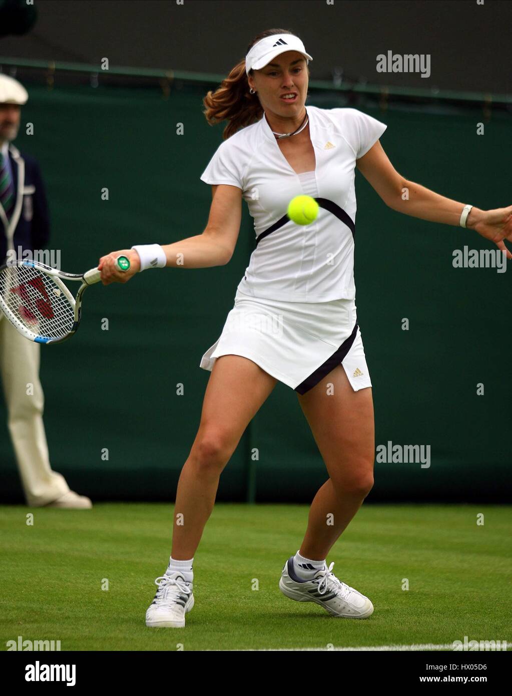 MARTINA HINGIS SWITZERLAND WIMBLEDON SW19 LONDON ENGLAND 26 June 2006 ...