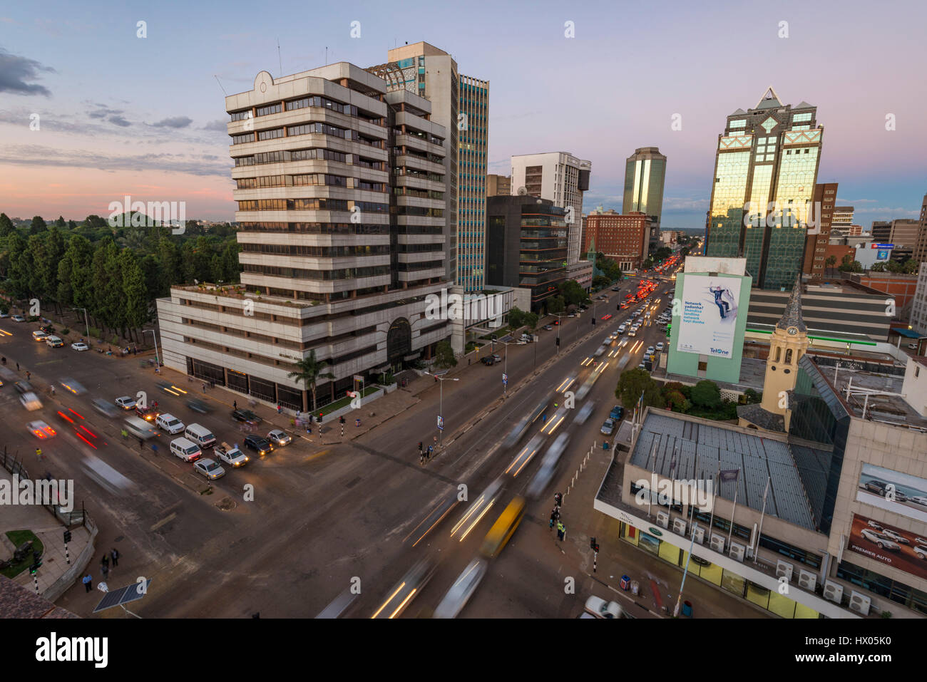 Harare is the capital city of Zimbabwe Stock Photo - Alamy