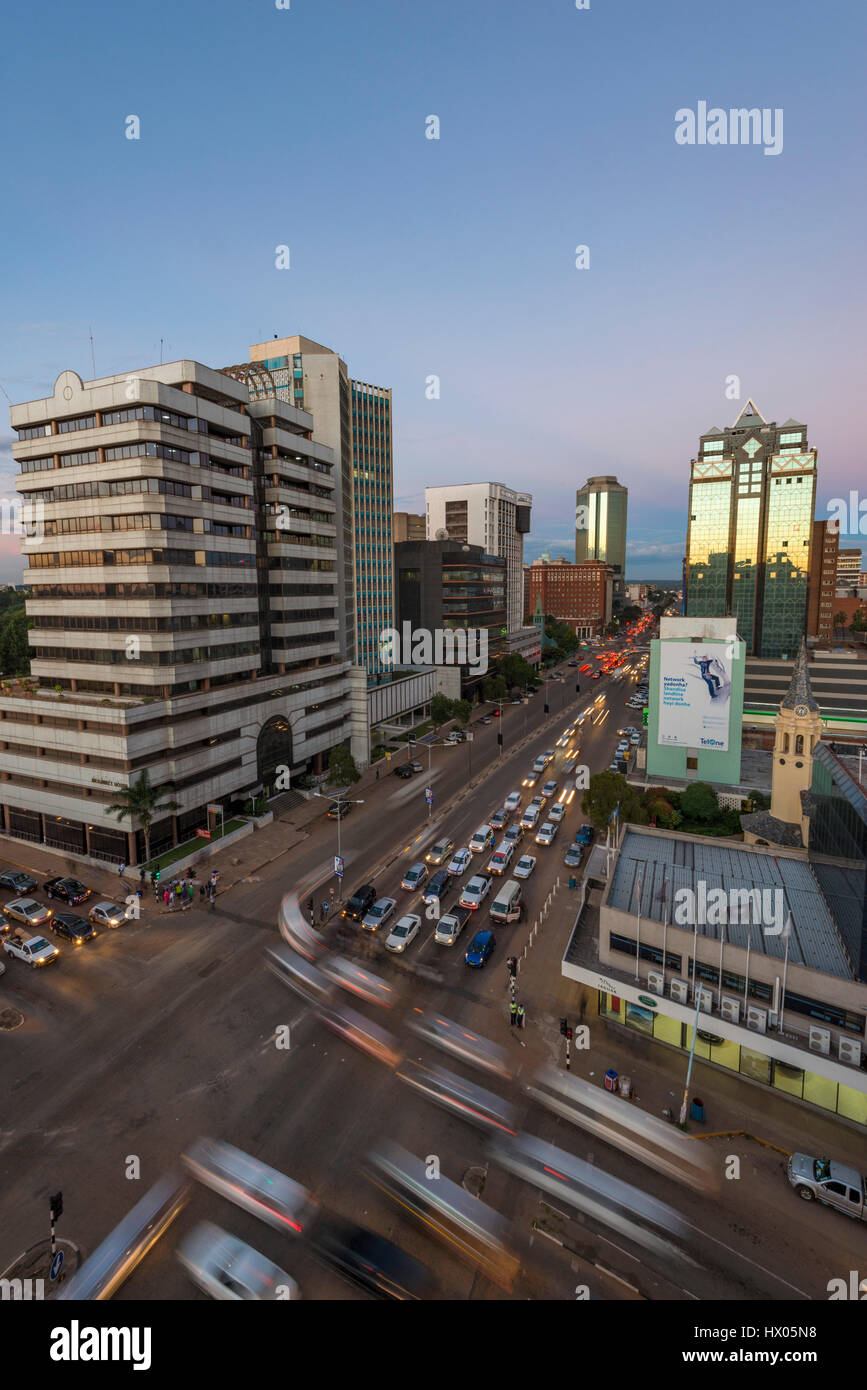 Harare is the capital city of Zimbabwe Stock Photo - Alamy