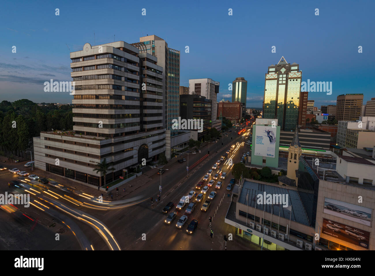Harare is the capital city of Zimbabwe Stock Photo - Alamy
