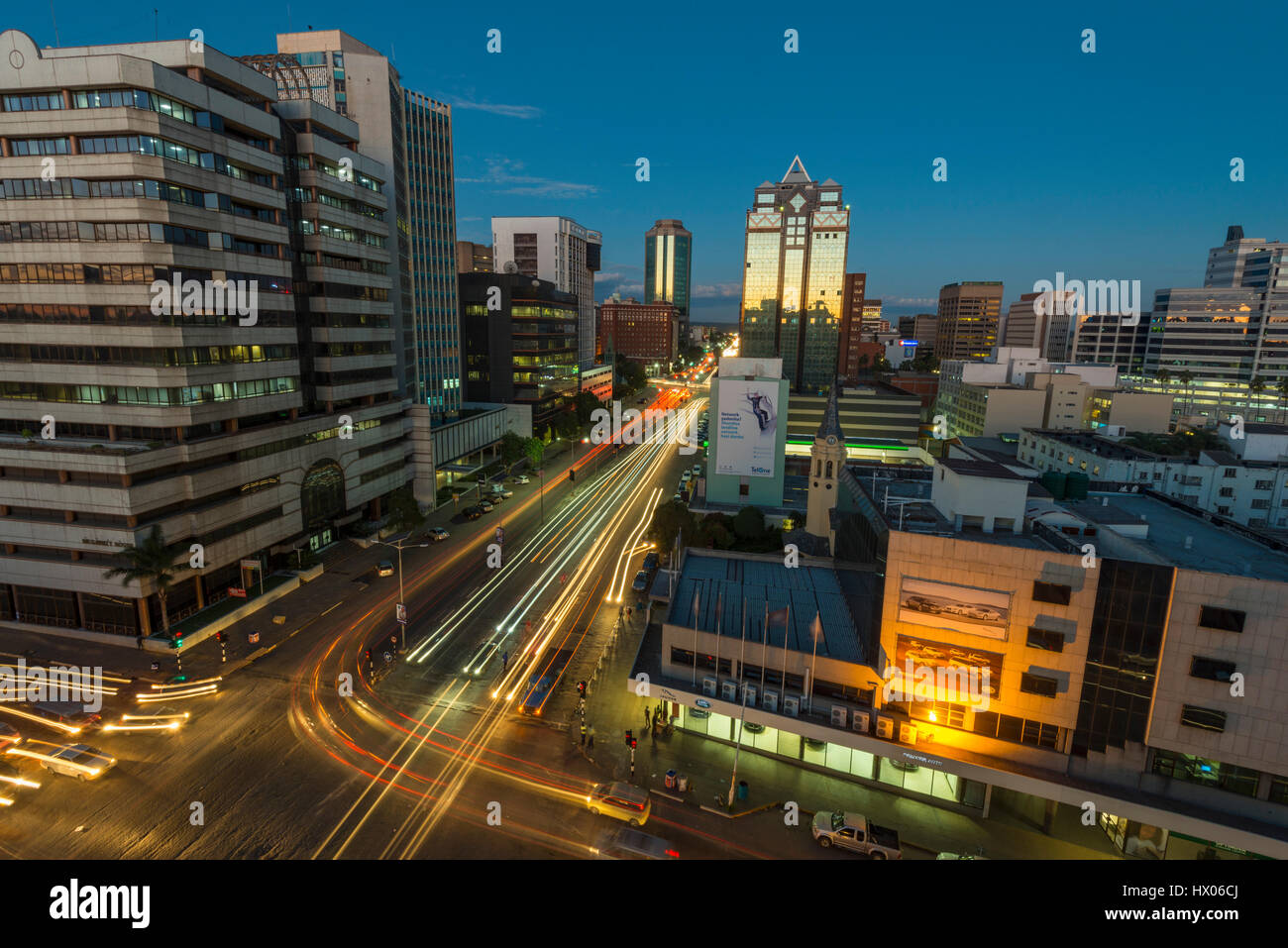 Harare is the capital city of Zimbabwe Stock Photo - Alamy