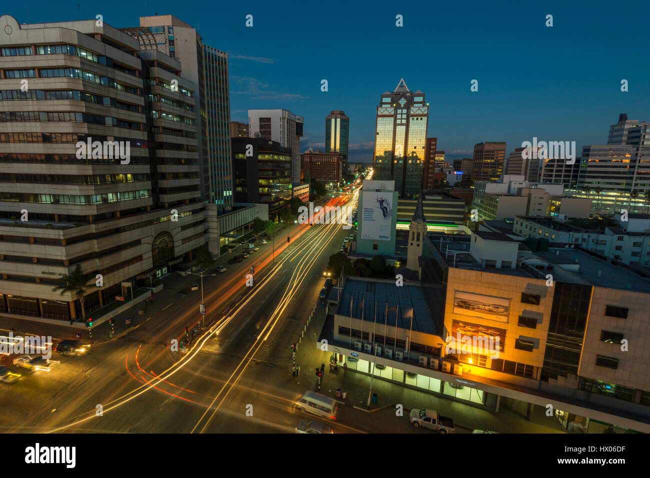 Harare is the capital city of Zimbabwe Stock Photo - Alamy