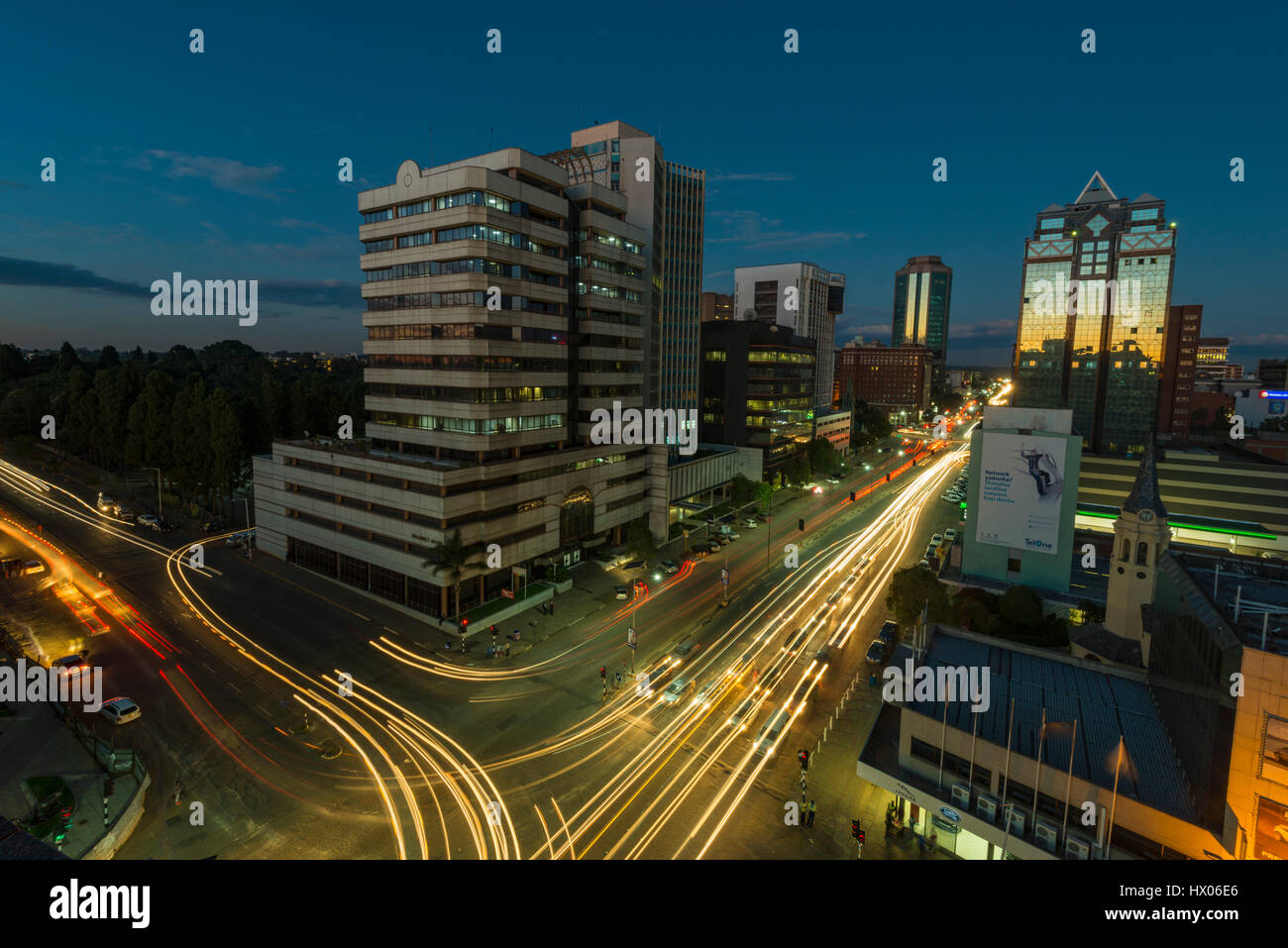Harare is the capital city of Zimbabwe Stock Photo - Alamy