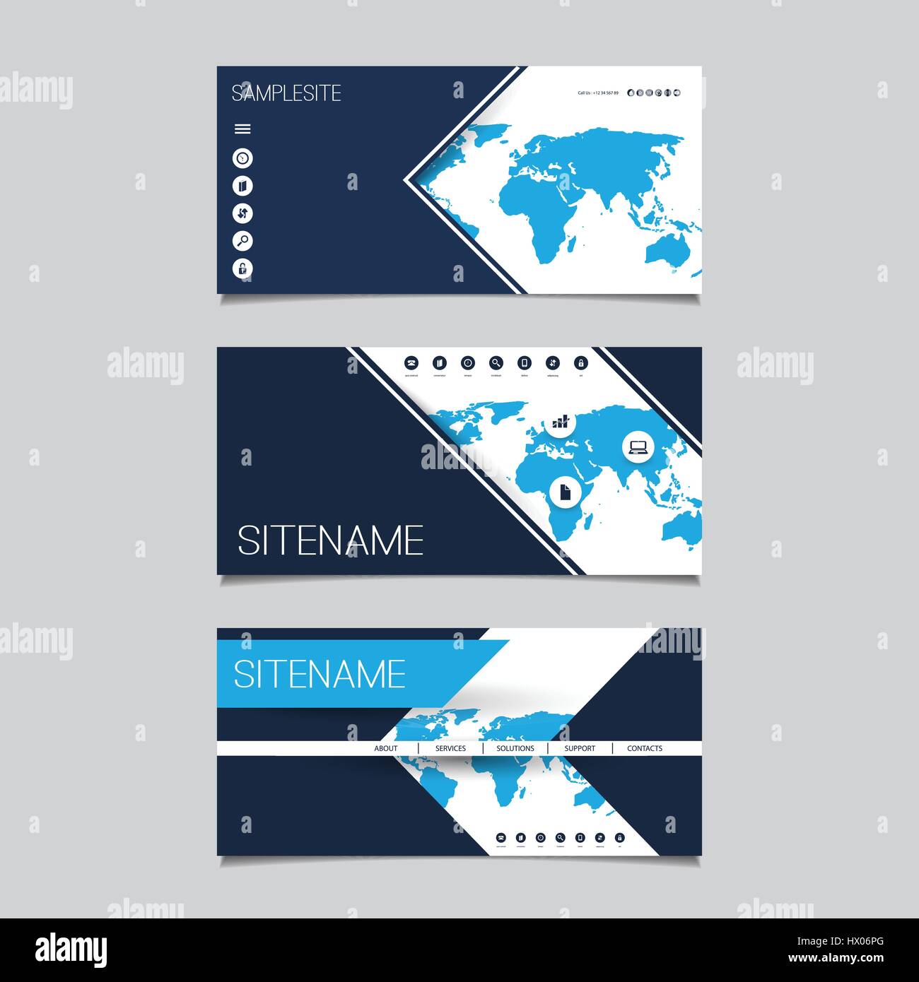 Web Design Elements - Header Design Set Stock Vector Image & Art - Alamy Web Design Elements - Header Design Set Stock Vector Image & Art - Alamy