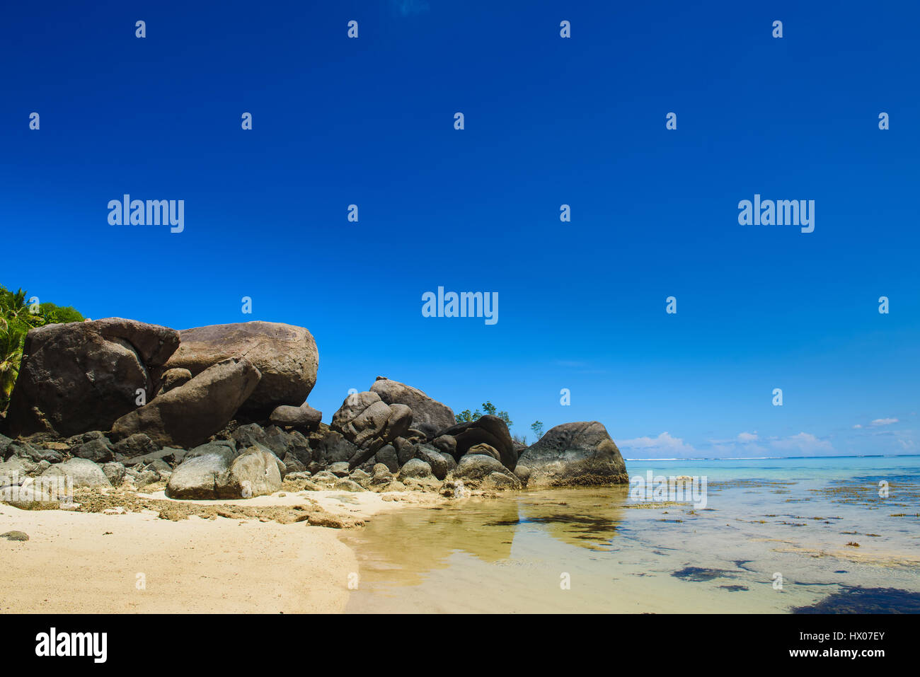 Huge stones on the beach Stock Photo - Alamy