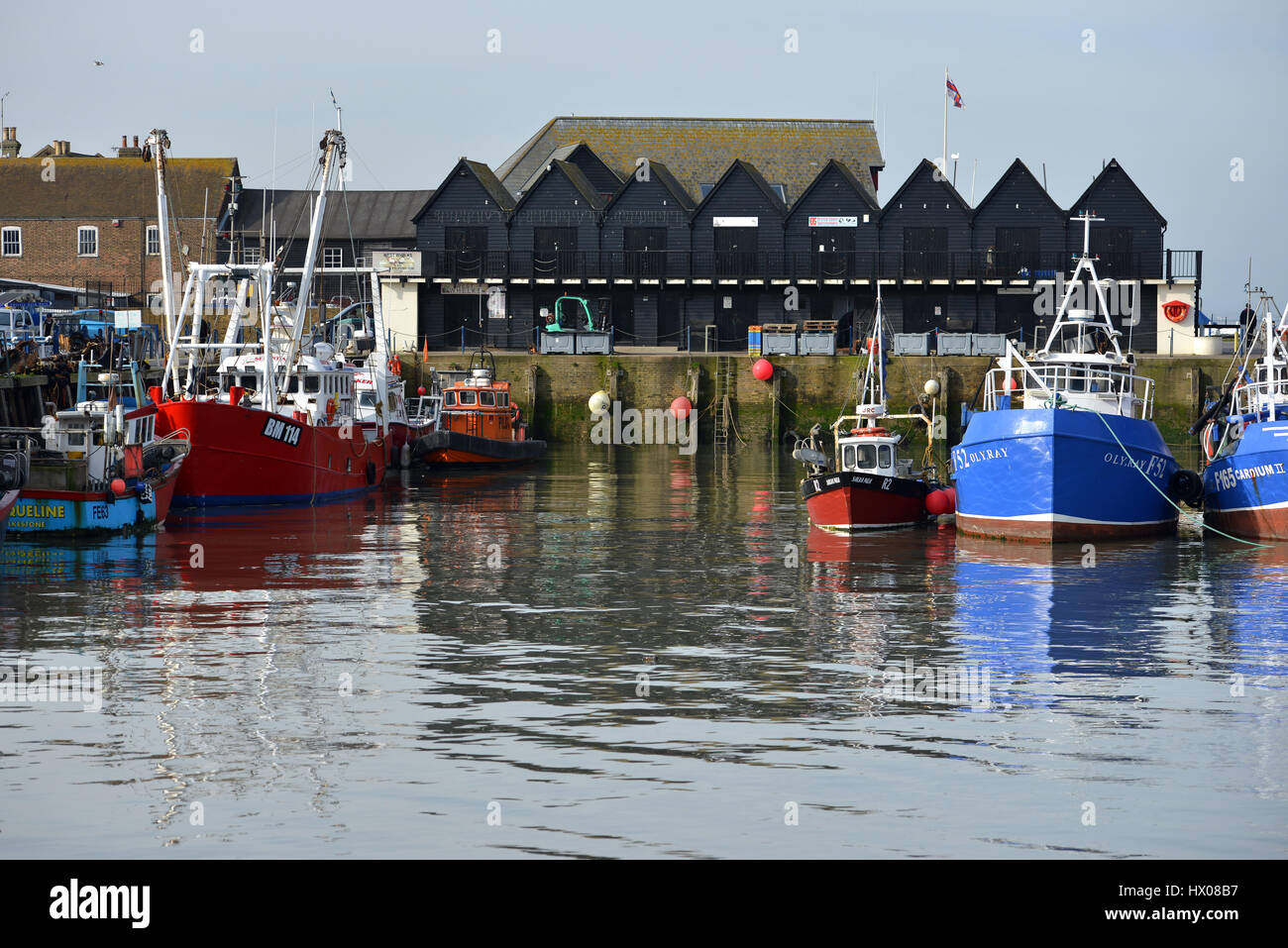 Kent coast fishing boats hi-res stock photography and images - Alamy