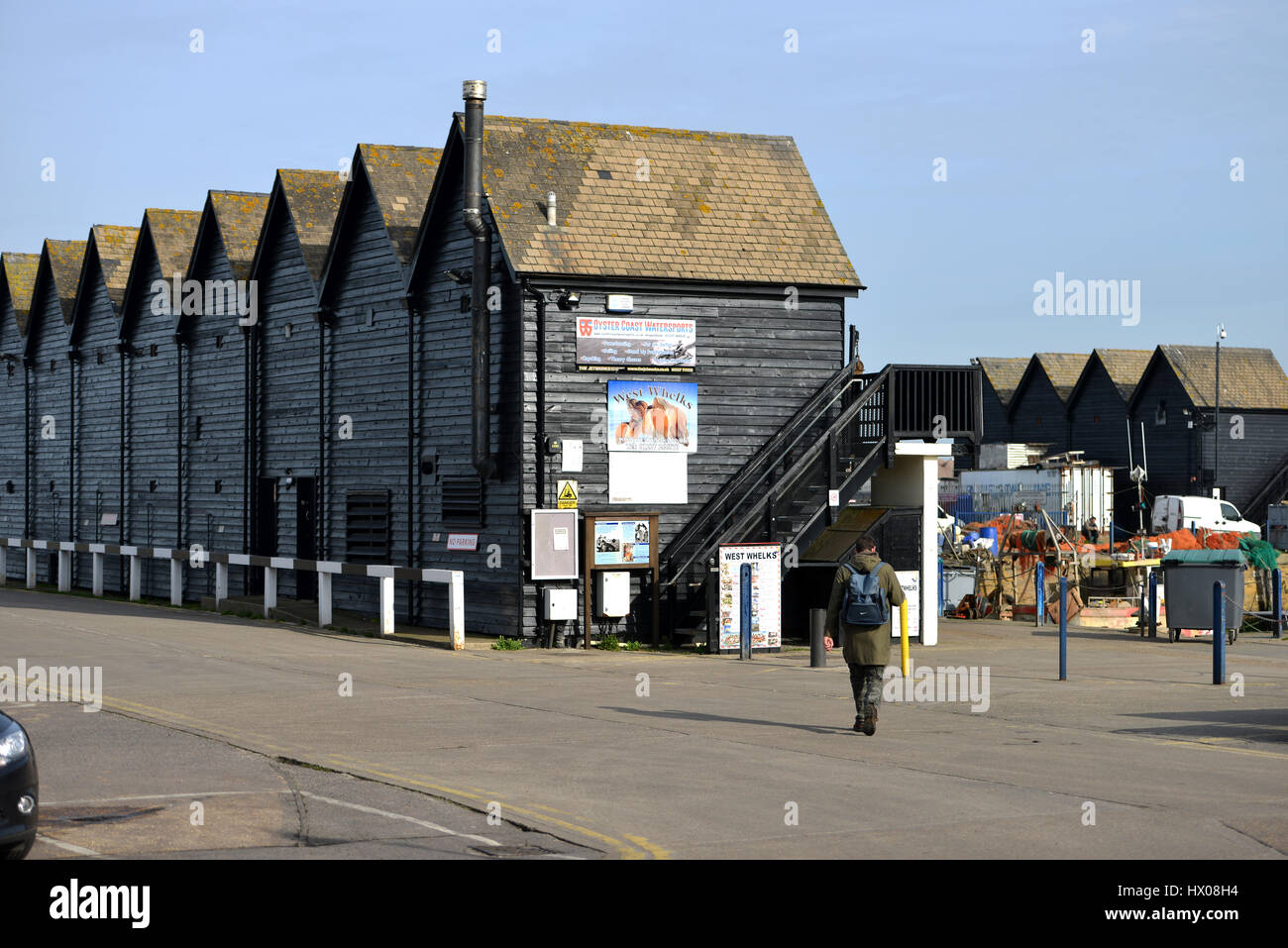Whitstable harbour, Kent, UK Stock Photo - Alamy