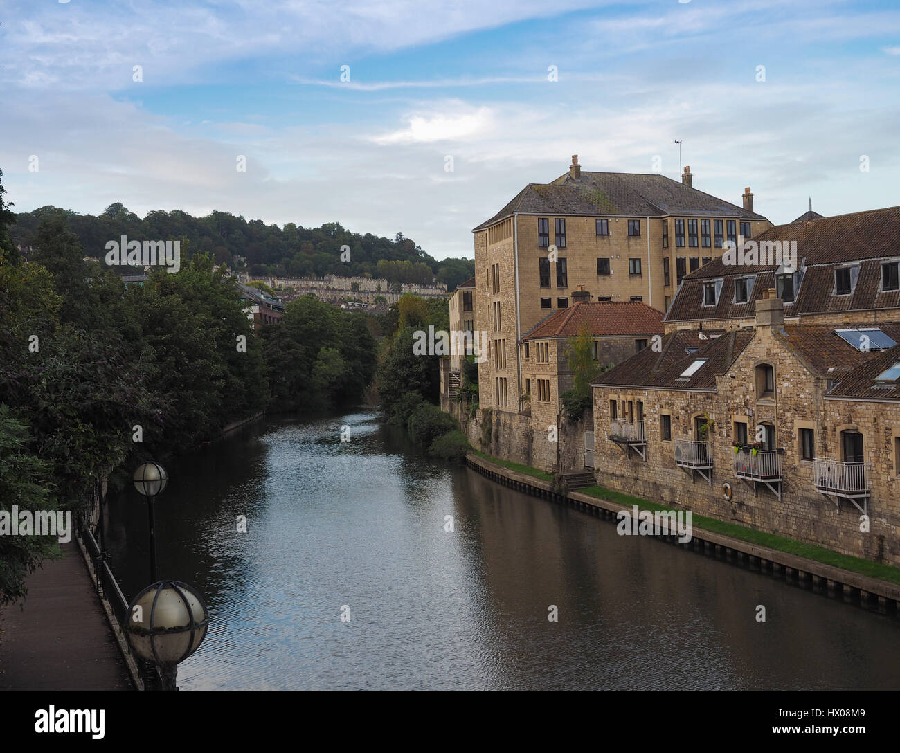 View of River Avon in Bath, UK Stock Photo - Alamy