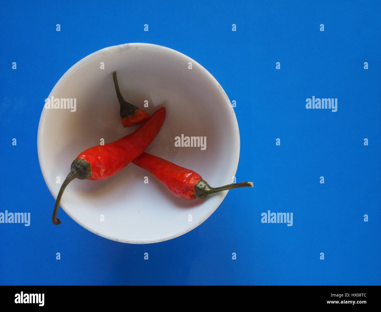 red hot chili peppers (Capsicum) aka chile pepper or chilli pepper ...