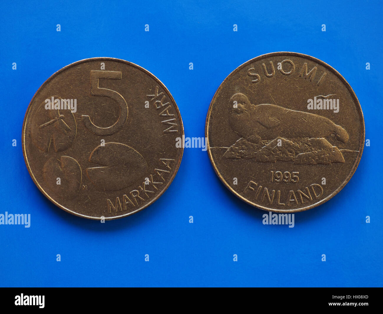 Finnish euro coins hi-res stock photography and images - Alamy