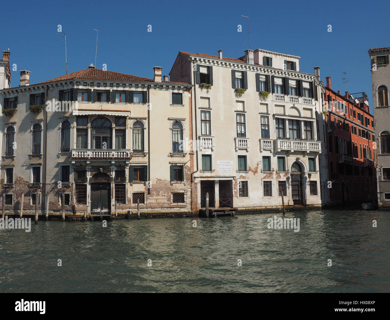 The Canal Grande (meaning Grand Canal) in Venice, Italy Stock Photo - Alamy