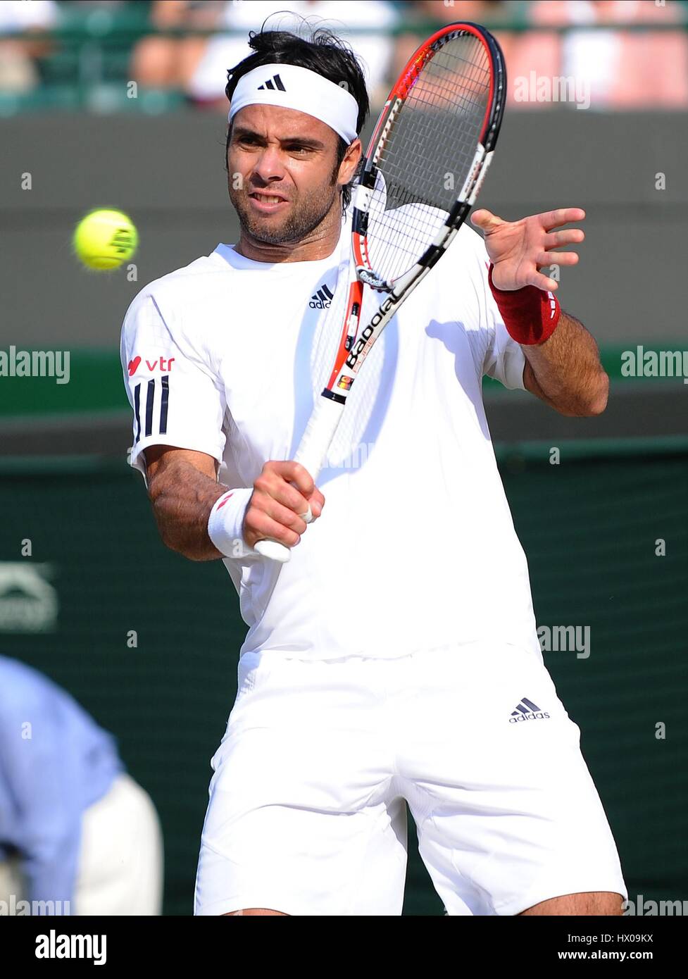 FERNANDO GONZALEZ CHILE WIMBLEDON LONDON ENGLAND 25 June 2009 Stock ...