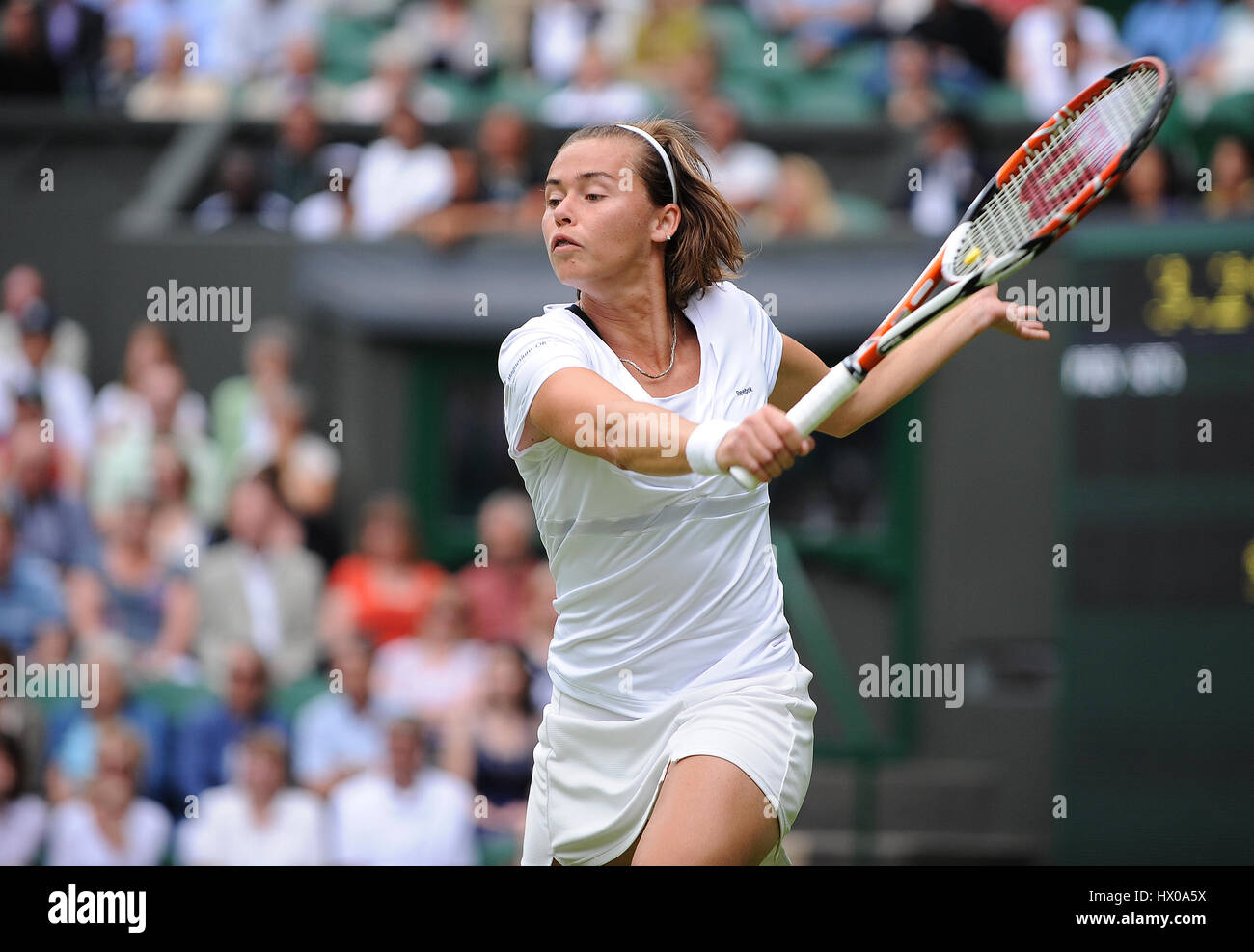 NEUZA SILVA PORTUGAL WIMBLEDON LONDON ENGLAND 22 June 2009 Stock Photo ...