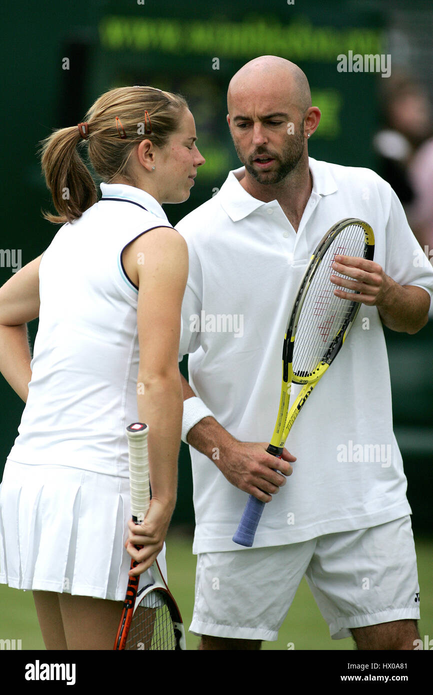 KATIE O'BRIEN & JAMIE DELGADO GREAT BRITAIN WIMBLEDON LONDON ENGLAND 27 ...