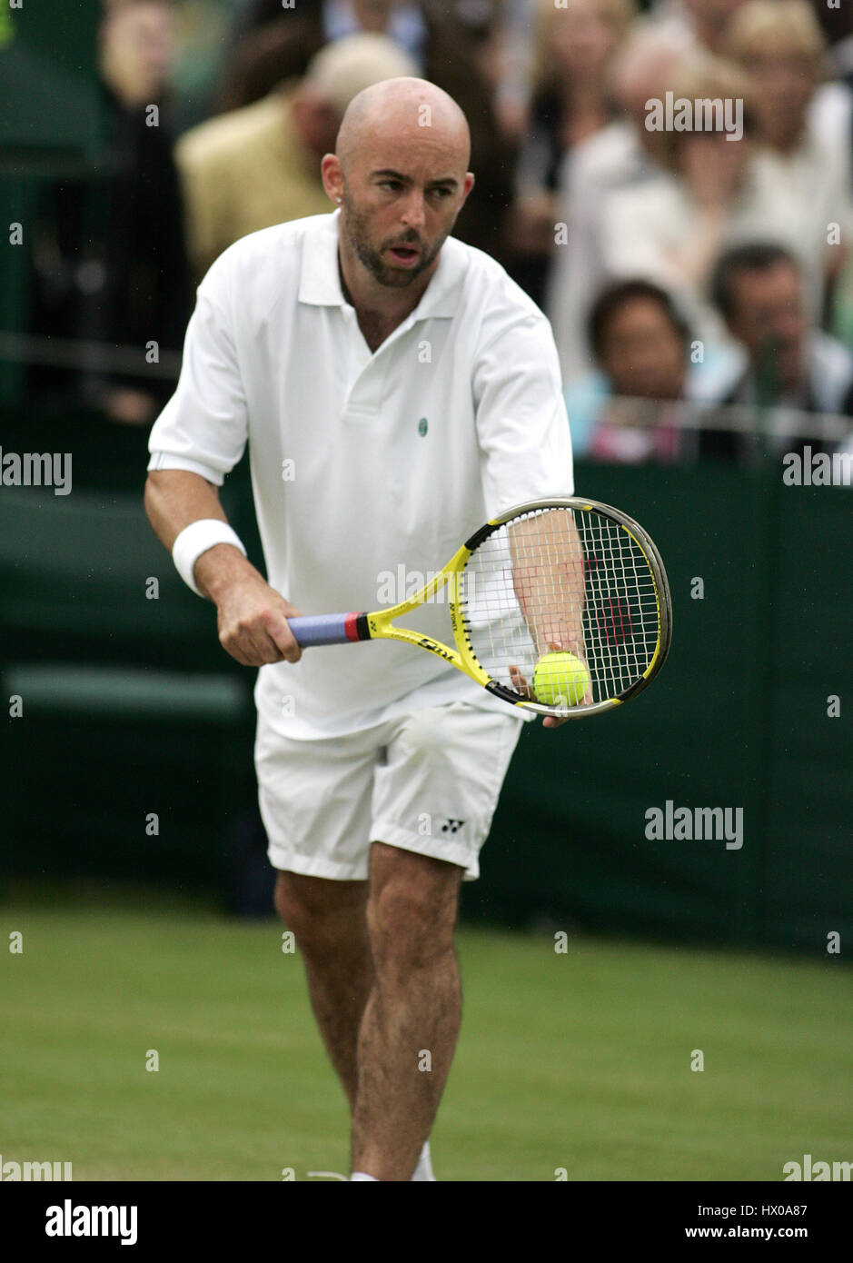 JAMIE DELGADO GREAT BRITAIN WIMBLEDON LONDON ENGLAND 27 June 2008 Stock ...