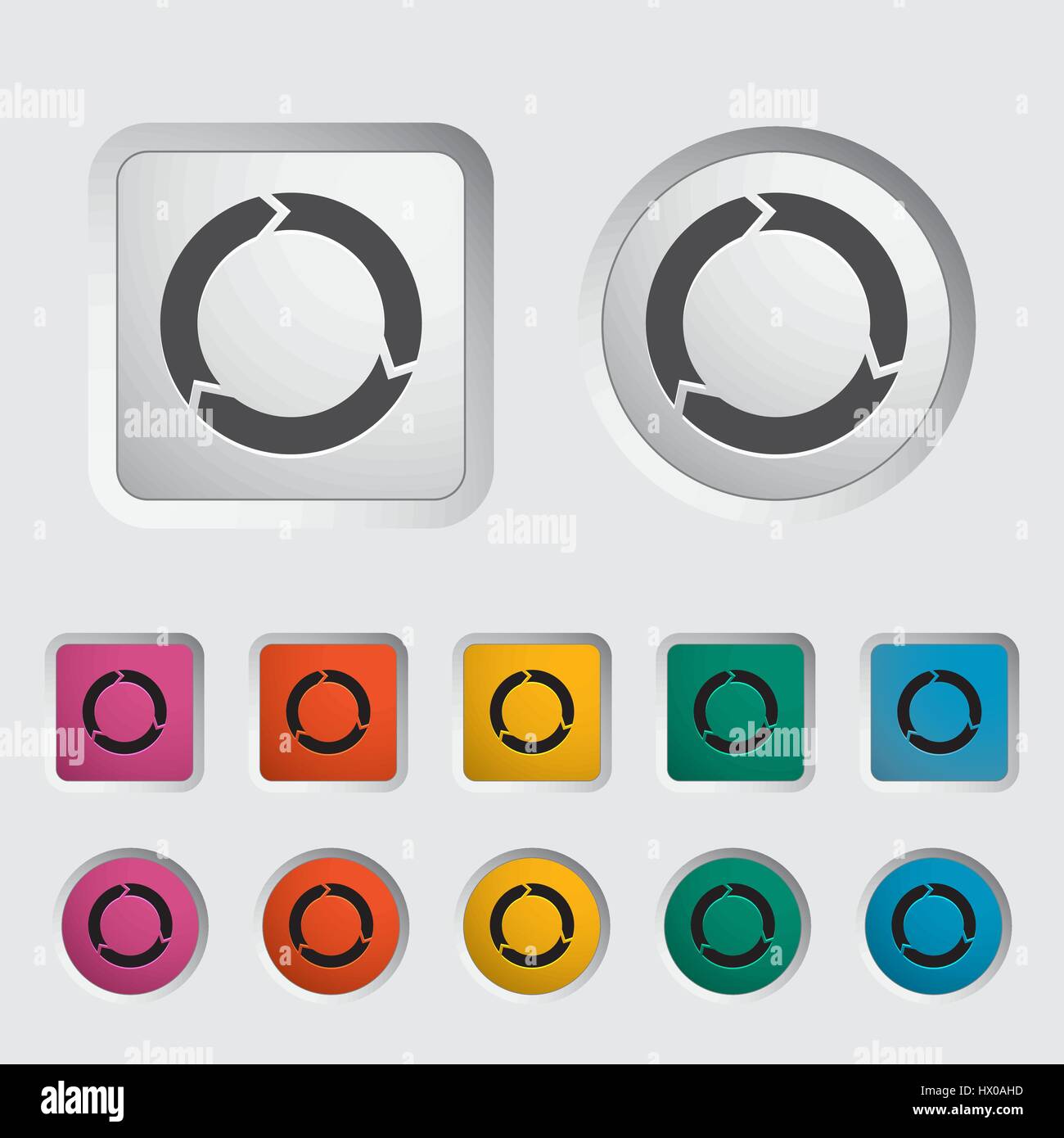 Update icon. Vector illustration EPS Stock Vector Image & Art - Alamy