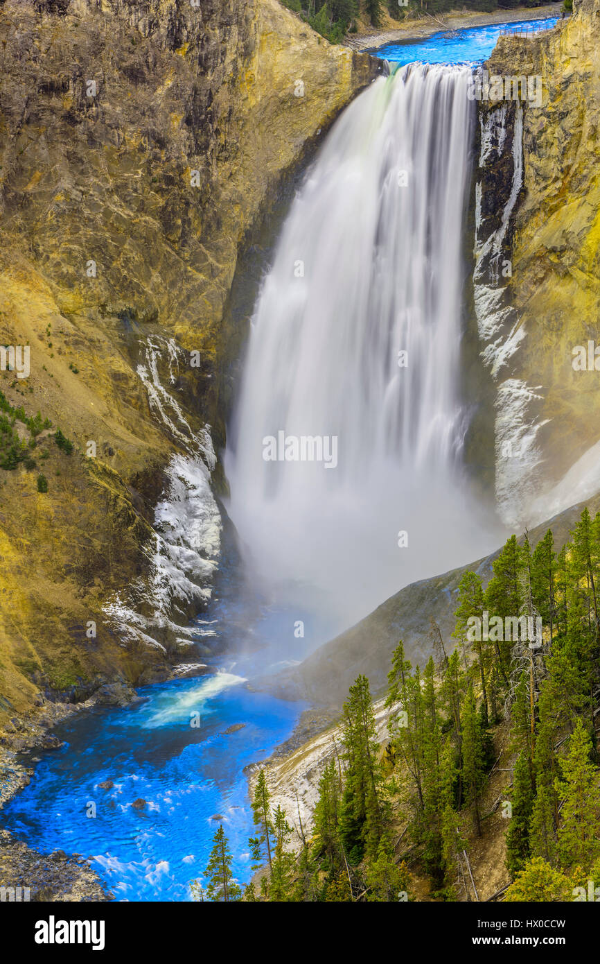Inspiration point yellowstone hi-res stock photography and images - Alamy