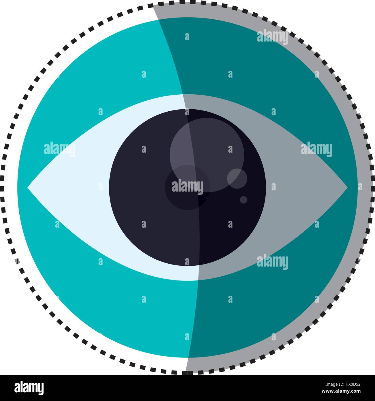 Surveillance eye security Stock Vector Image & Art - Alamy