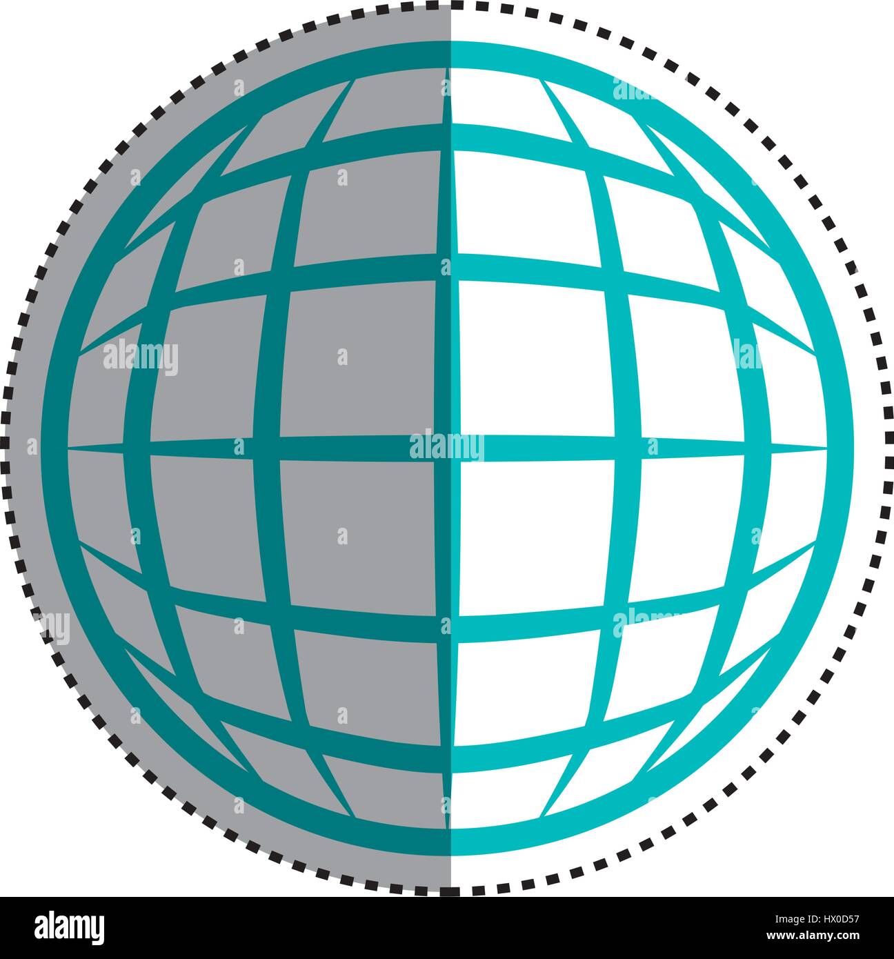 Global sphere symbol Stock Vector Image & Art - Alamy
