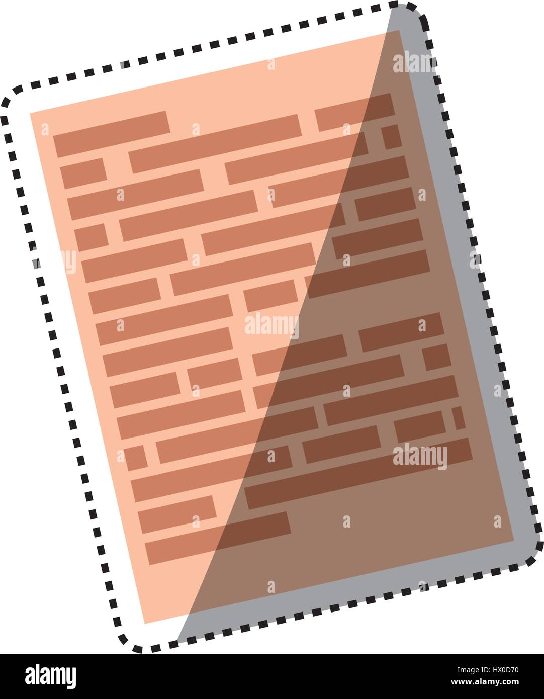 Sheet document paper Stock Vector Image & Art - Alamy